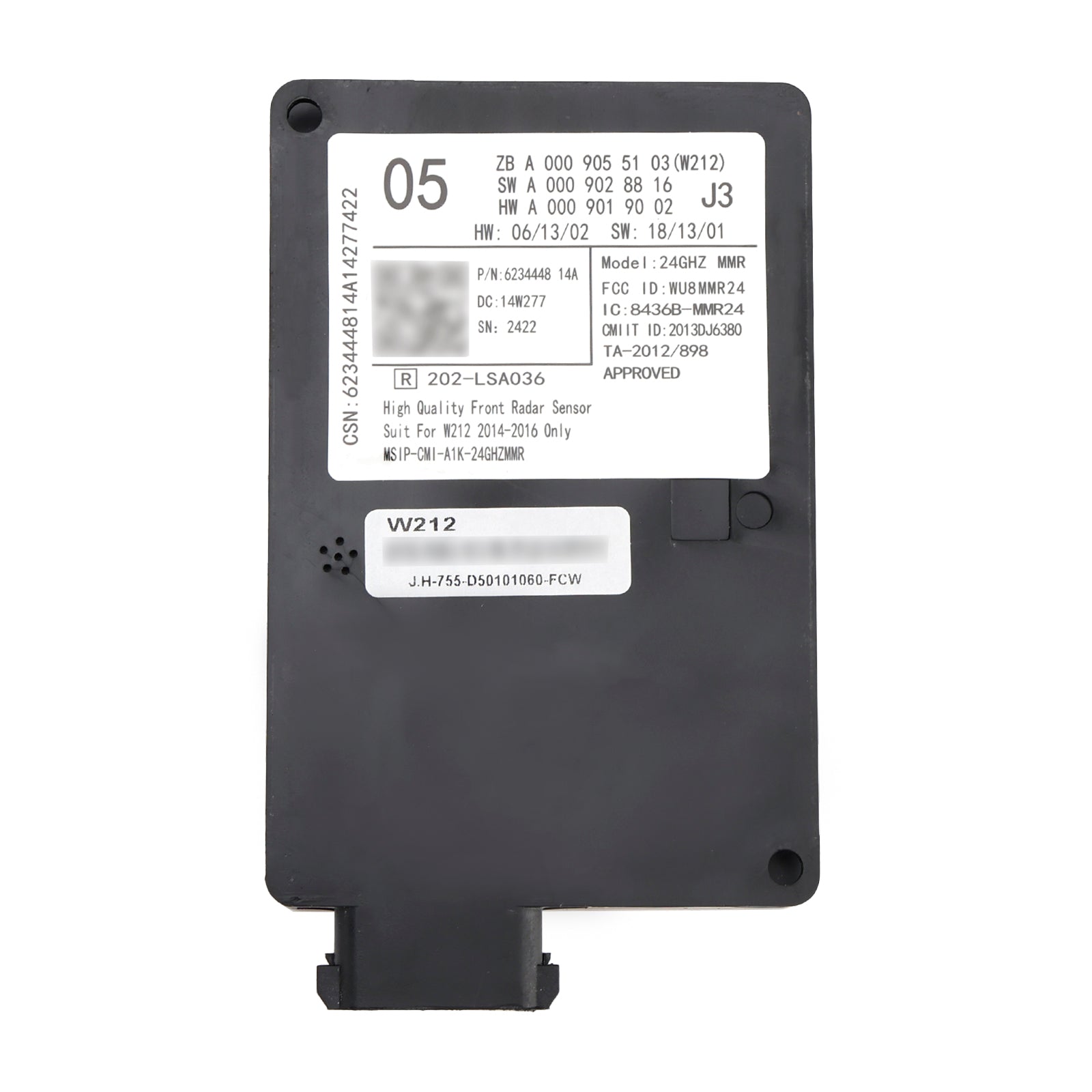 Unità di controllo del sensore radar anteriore Mercedes W212 2014-2016 ...