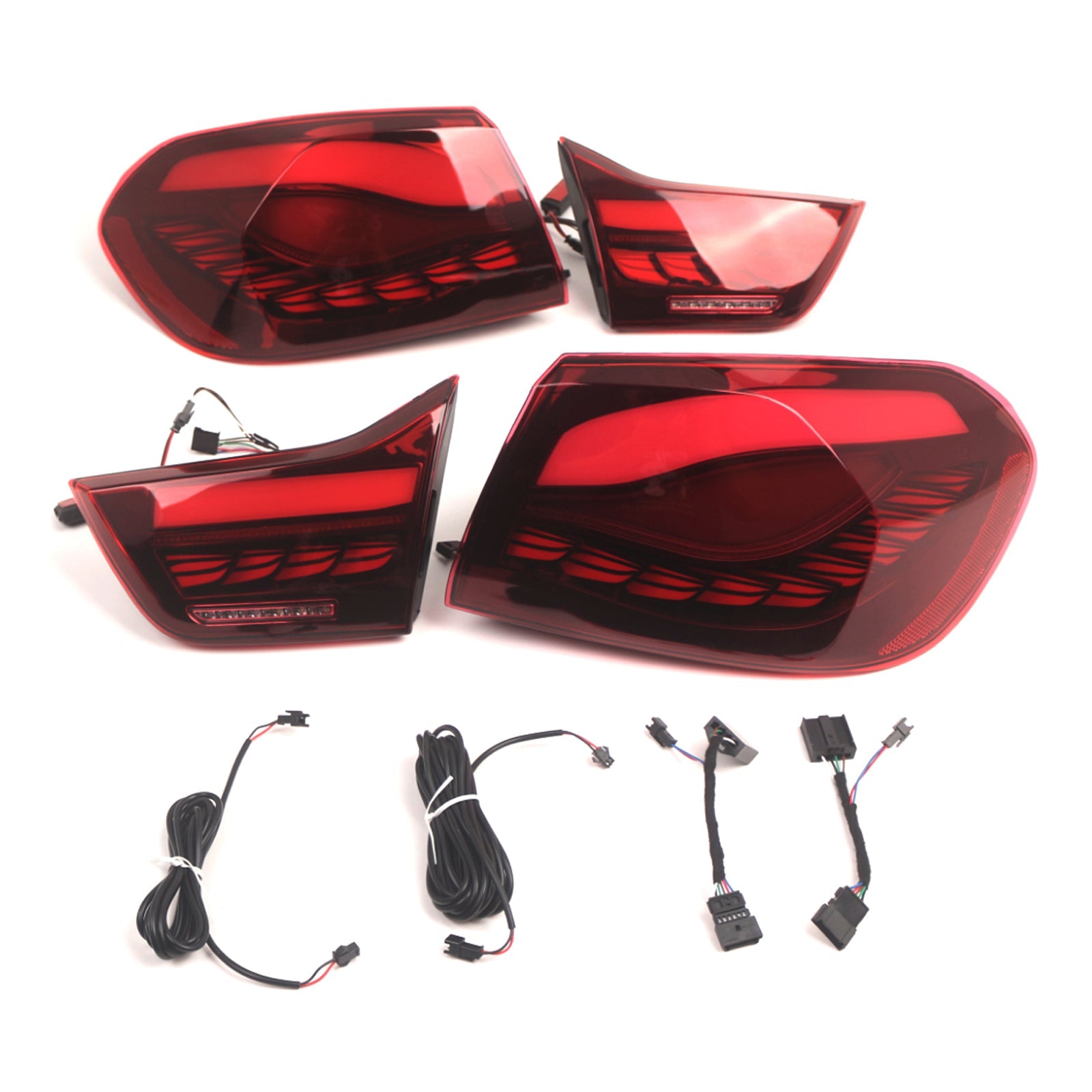 Gruppo ottico posteriore a LED rosso L&R per BMW 4 M4 GTS F32 F33 ...
