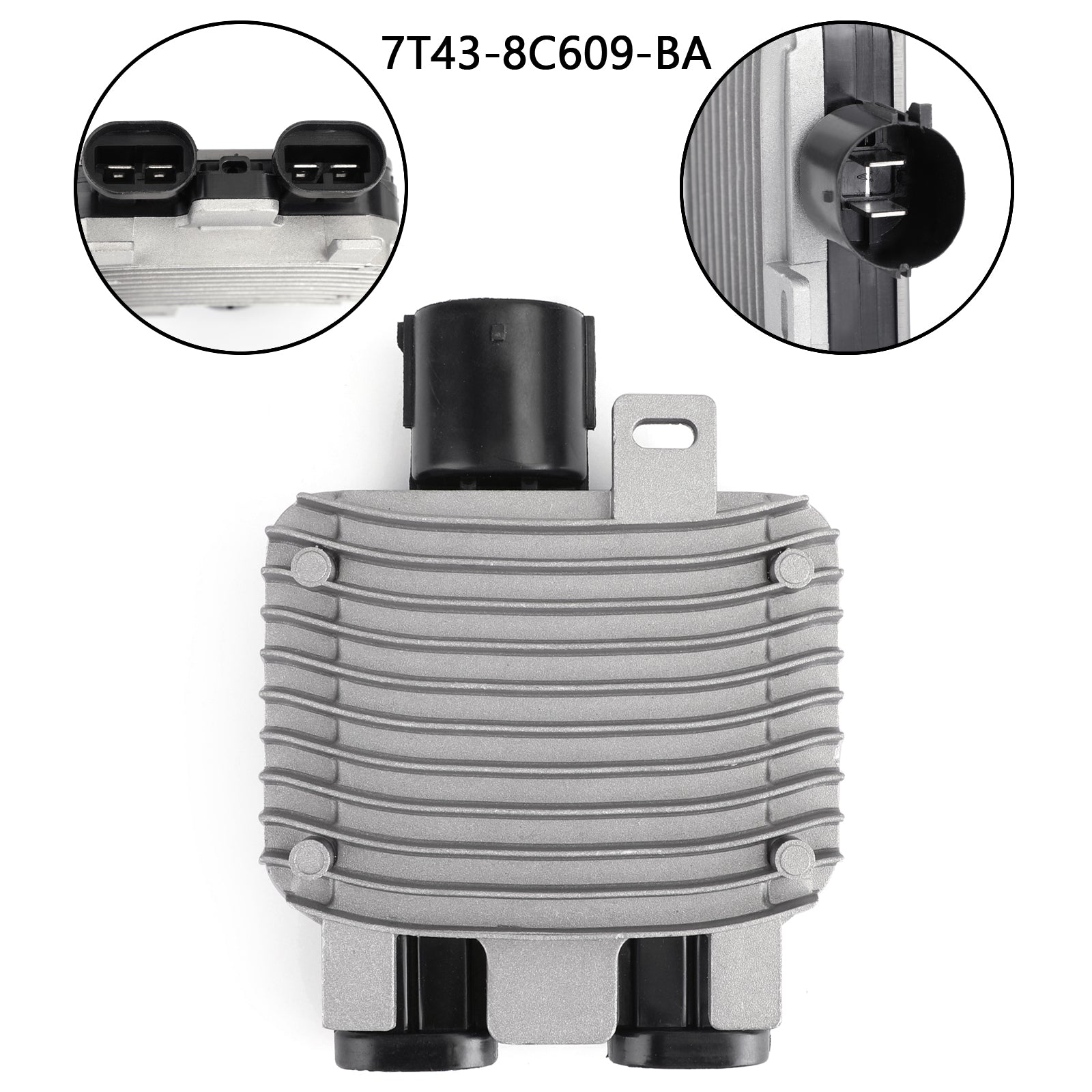 7T43-8C609-BA Radiator Cooling Fan Control Module Fits Volvo S60 Ford ...