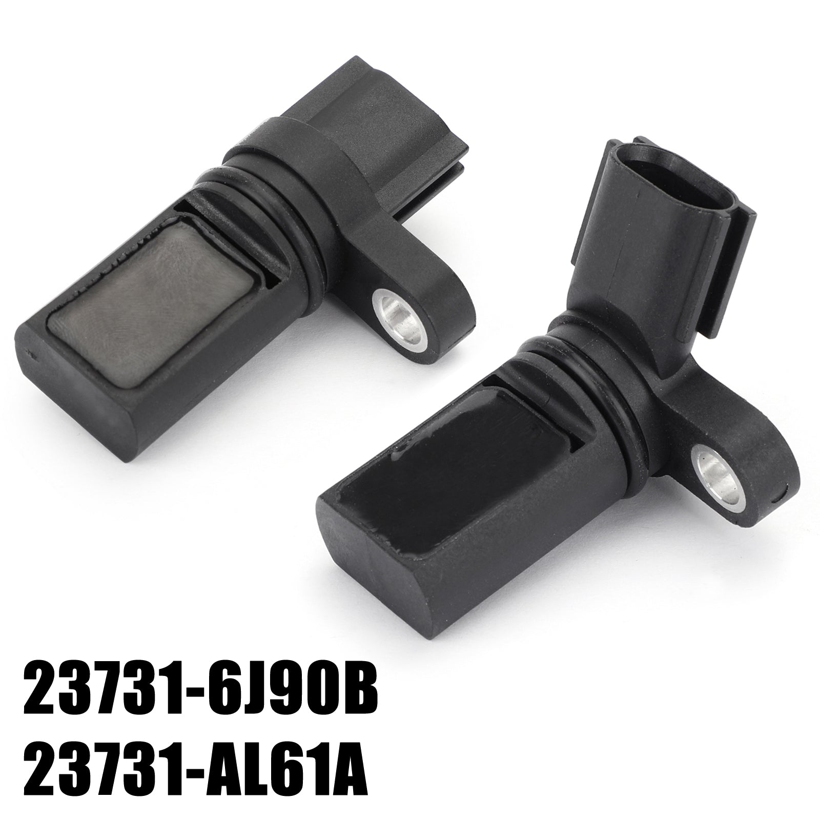 One 23731-6J90B Camshaft Sensor One 23731-4M506 Crankshaft Sensor Fits ...