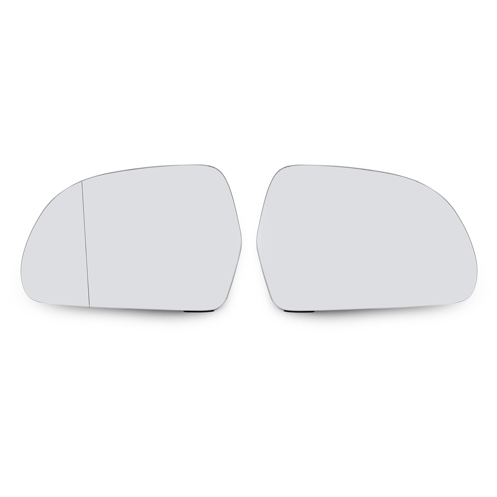 A Pair of L+R Side Rearview Mirror Glass Heated For A3 A4 A5 A6 A8 Q3 ...