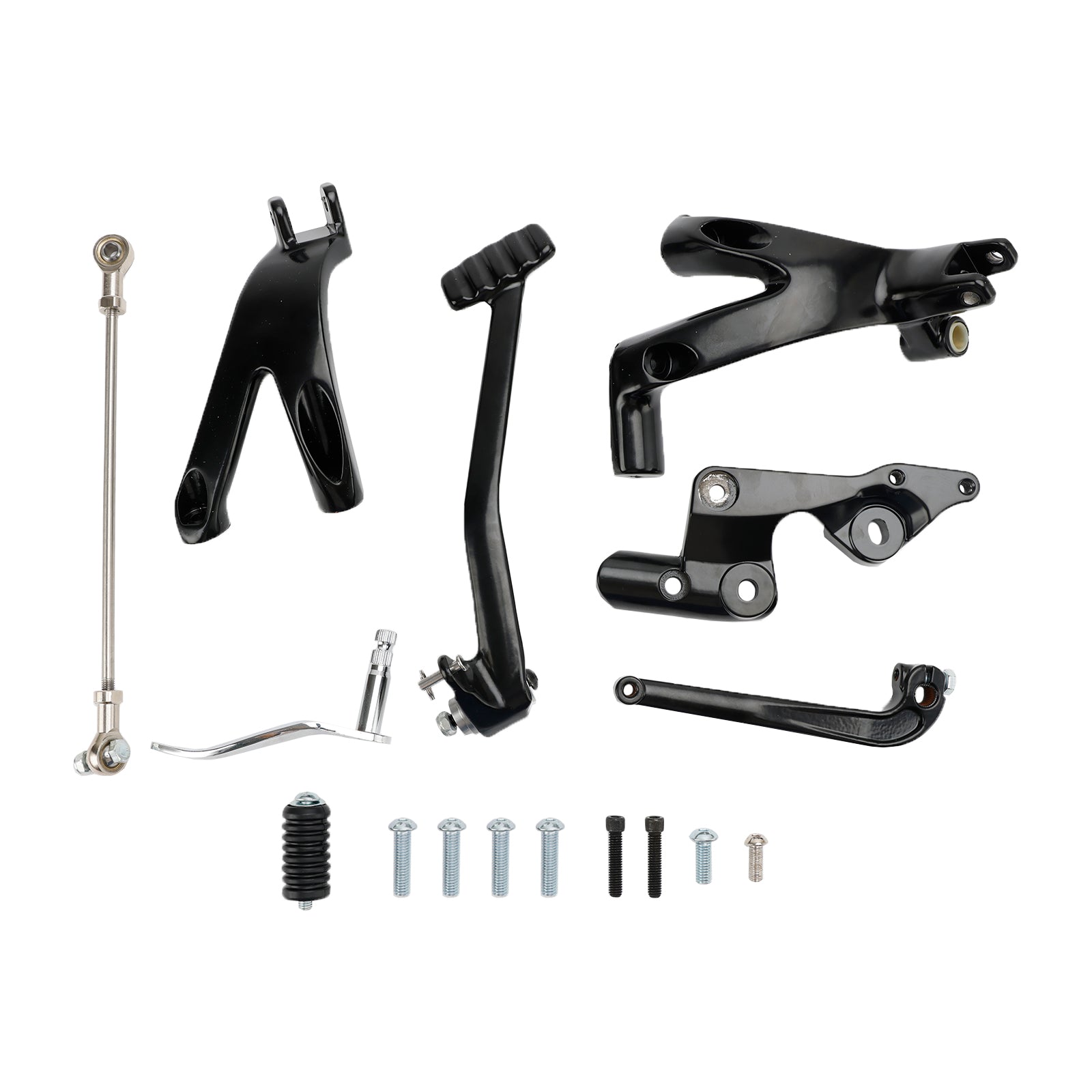 Kit comandi avanzati nero Per modelli Softail Street Bob e Low Rider d ...