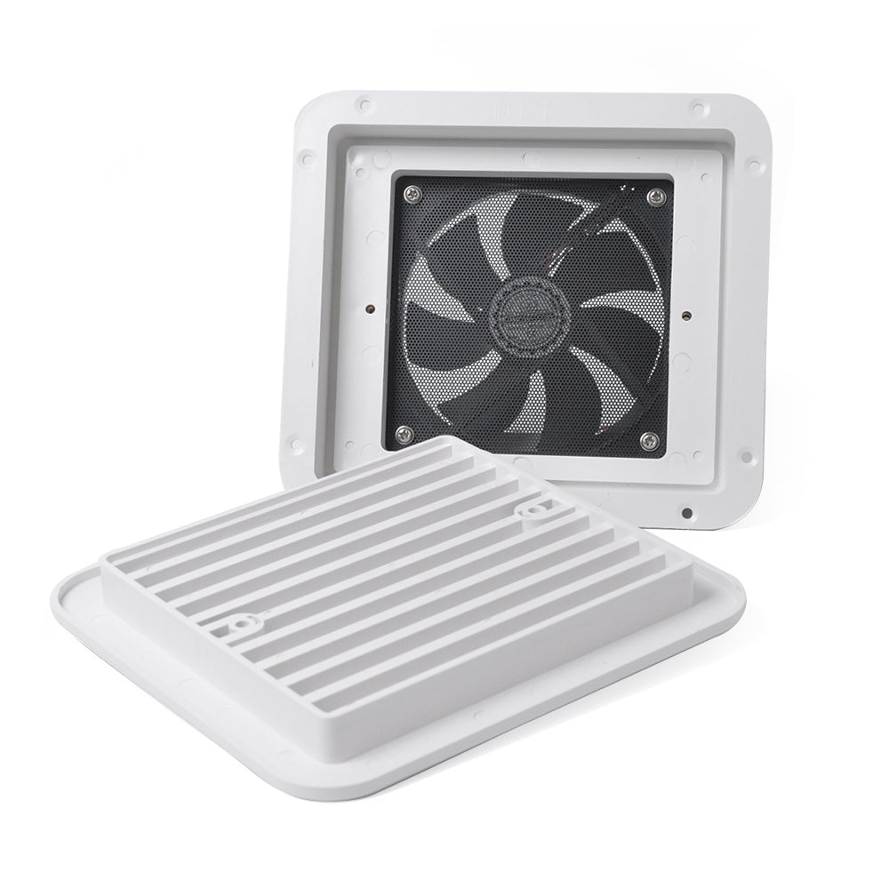 12V RV Caravan Side Air Trailer Vent Ventilazione Raffreddamento Venti ...
